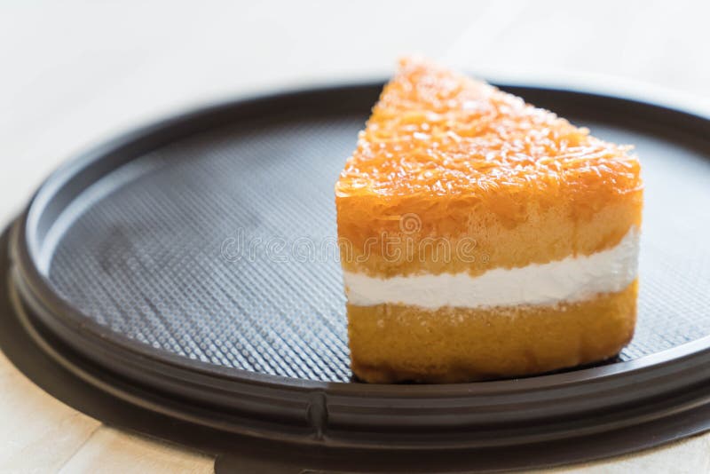 Golden threads cake stock image. Image of delicious, sweet - 97342631