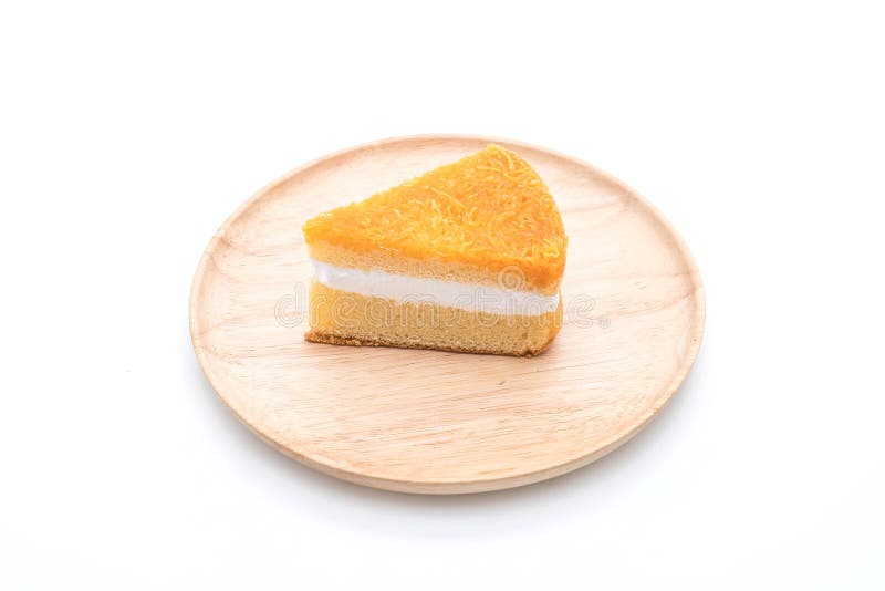 Golden threads cake stock photo. Image of sugar, cake - 96747400