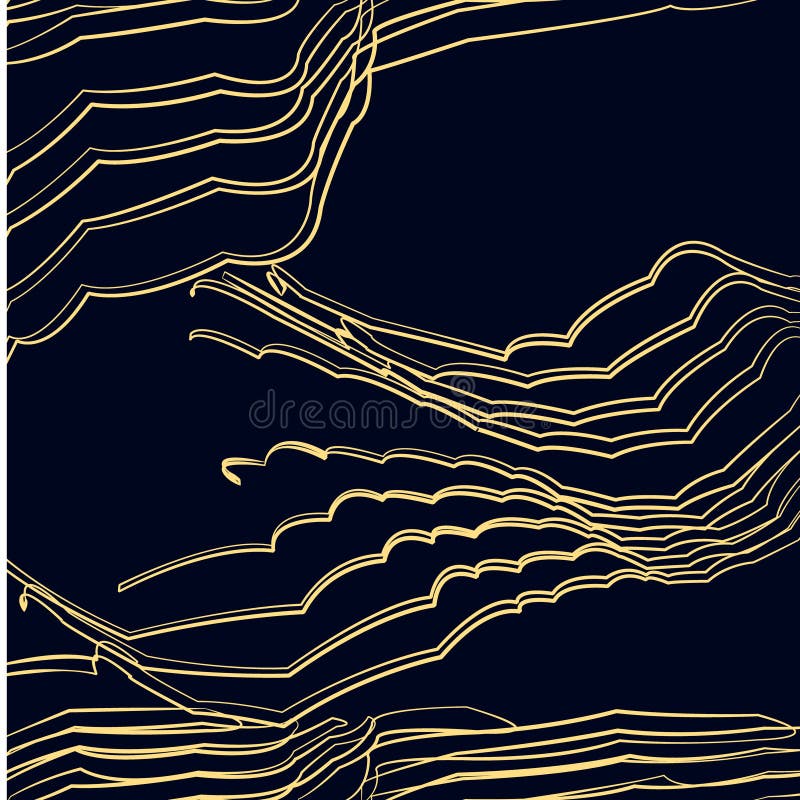 Golden threads pattern stock vector. Illustration of gold - 150444565