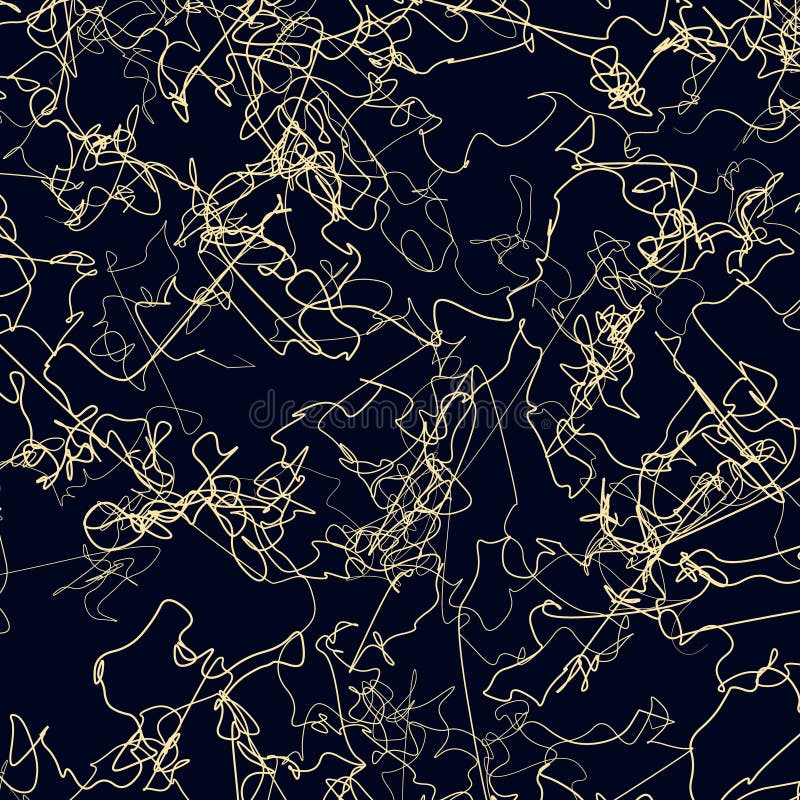 Golden threads pattern stock vector. Illustration of fashion - 150448930