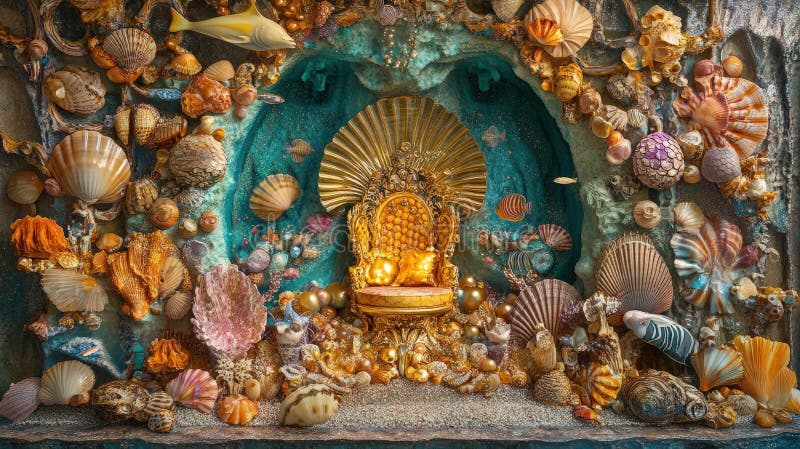 Seashell Grotto Stock Illustrations – 9 Seashell Grotto Stock ...