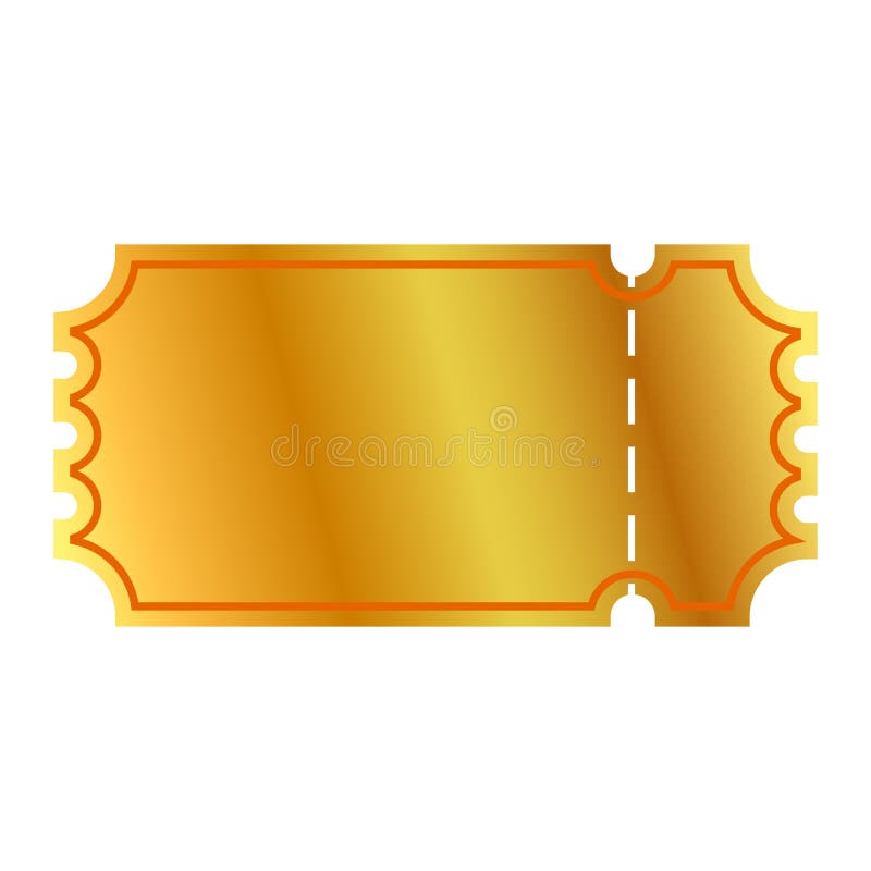 Golden Ticket Stock Illustrations – 4,022 Golden Ticket Stock ...