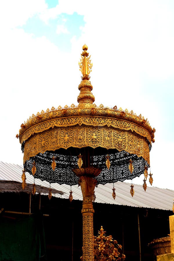 1,283 Golden Buddhist Umbrella Stock Photos - Free & Royalty-Free Stock ...