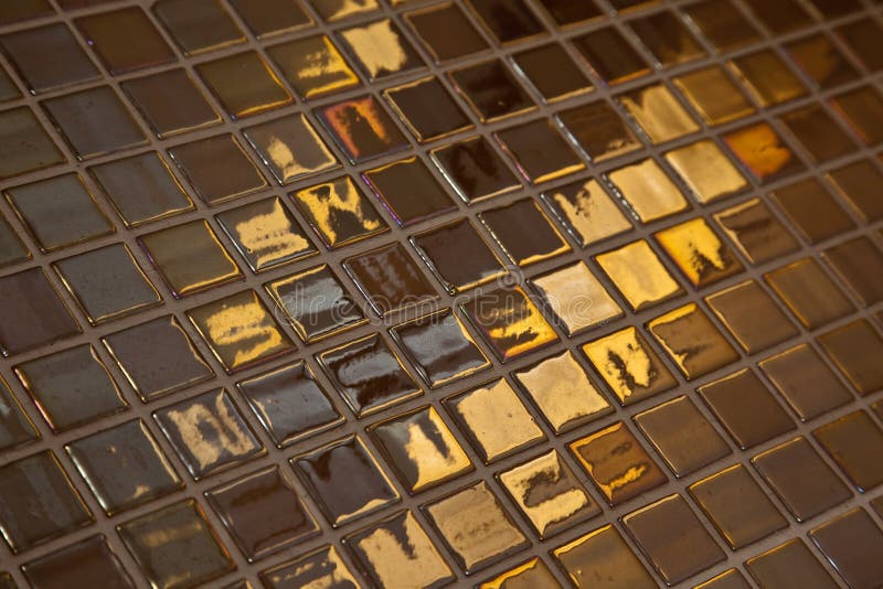Golden tiling stock photo. Image of ceramic, abstract - 11049448