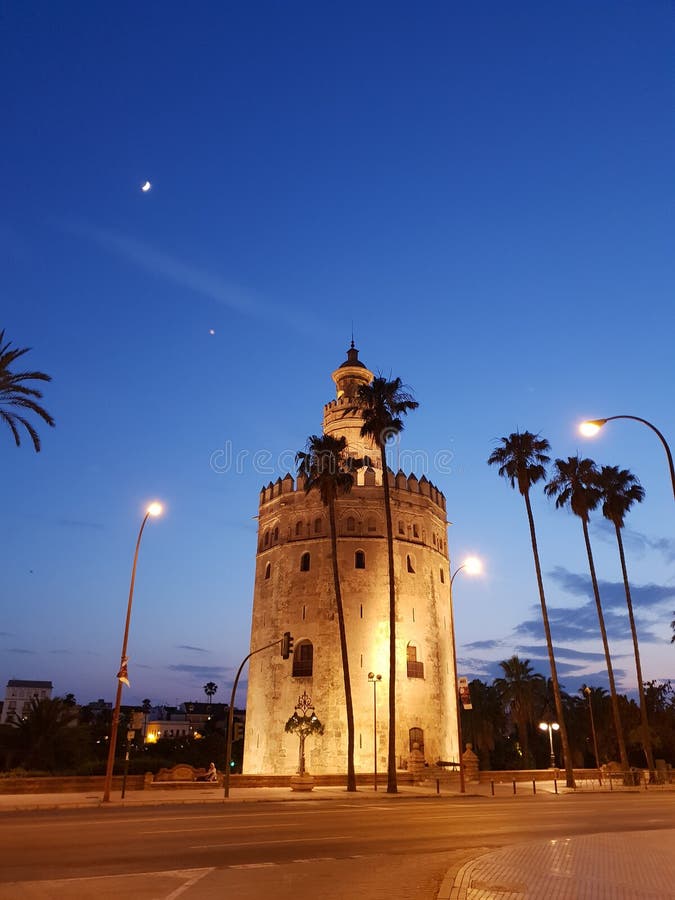 The golden tower stock photo. Image of architecture - 121901794