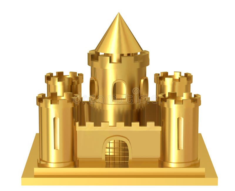 Golden Castle Stock Illustrations – 2,029 Golden Castle Stock ...