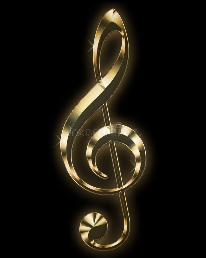 Cool Treble Clef Wallpaper