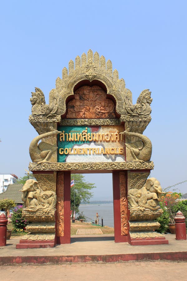 Golden Triangle stock photo. Image of symbol, laos, asian - 18899496