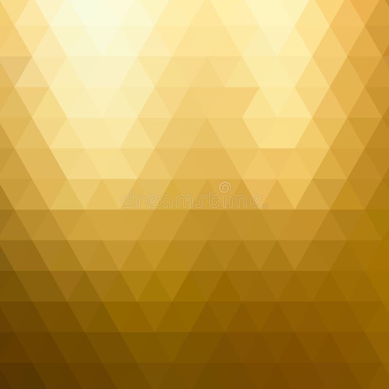 Golden Triangle Abstract Background Stock Vector - Illustration of ...