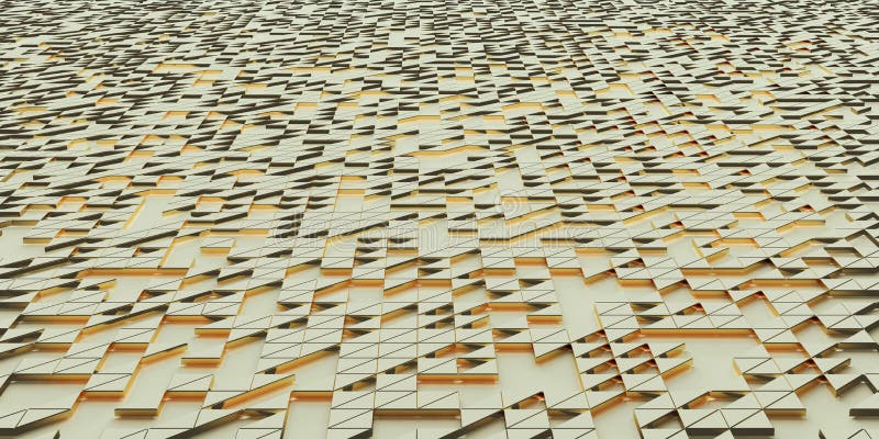 Golden Triangle Pixel Geometric Abstraction Elegant and Sophisticated ...