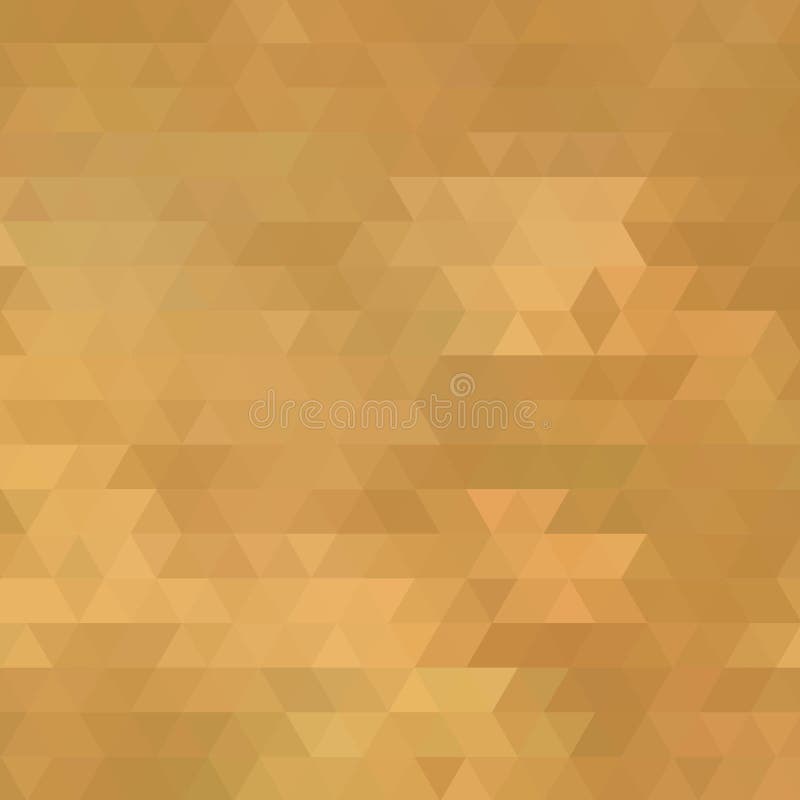 Golden Triangles Vector Template for Advertising. Eps 10 Stock Vector ...