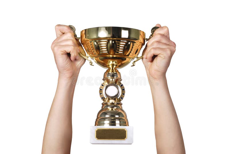 Golden Egg Trophy stock image. Image of honor, dramatic - 32590817