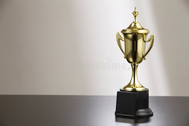 Golden trophy stock photo. Image of concepts, transparent - 84073962
