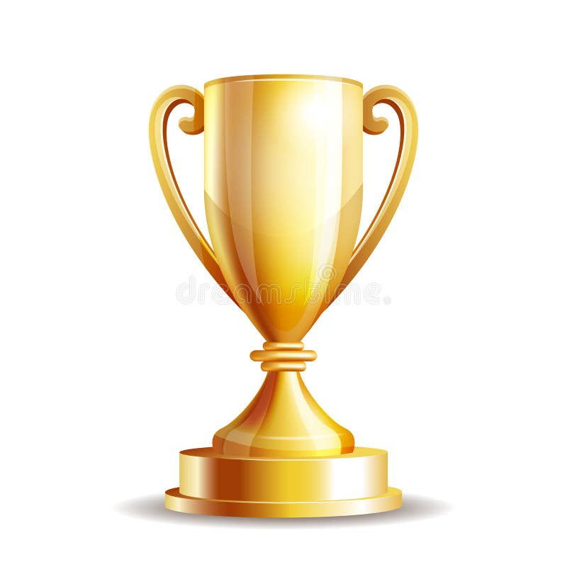 Gold Trophy Clipart