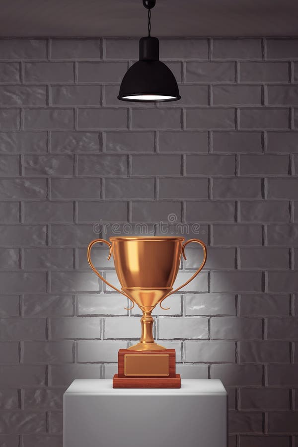 Golden Trophy Stand Stock Illustrations – 2,831 Golden Trophy Stand ...
