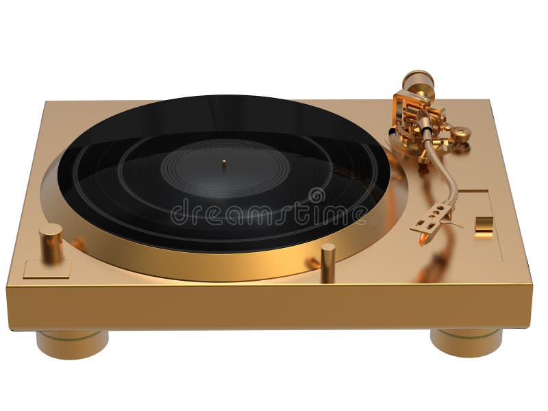 Gold Turntable Stock Illustrations – 1,266 Gold Turntable Stock ...