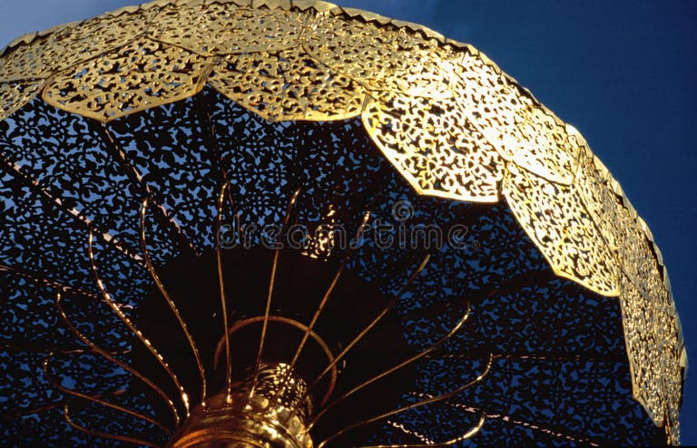 1,345 Golden Buddhist Umbrella Stock Photos - Free & Royalty-Free Stock ...