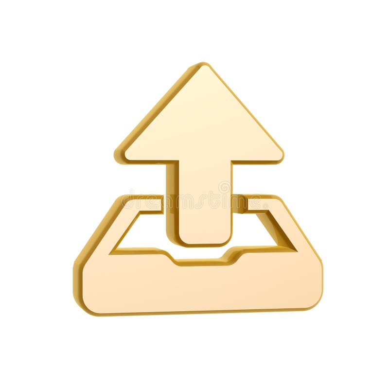 Upload Symbol Icon Vector Sign and Symbol Isolated on White Background ...