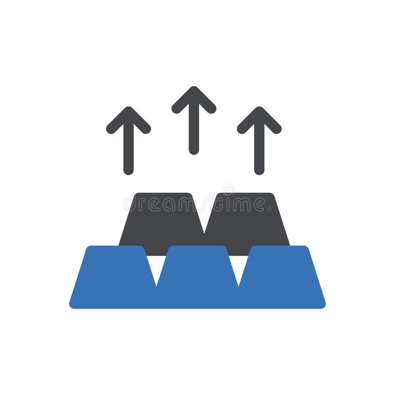 Golden stock vector. Illustration of money, market, block - 210844891