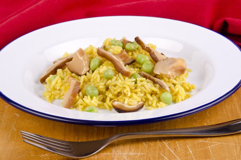 Golden vegetable rice stock image. Image of fried, oriental - 21469503