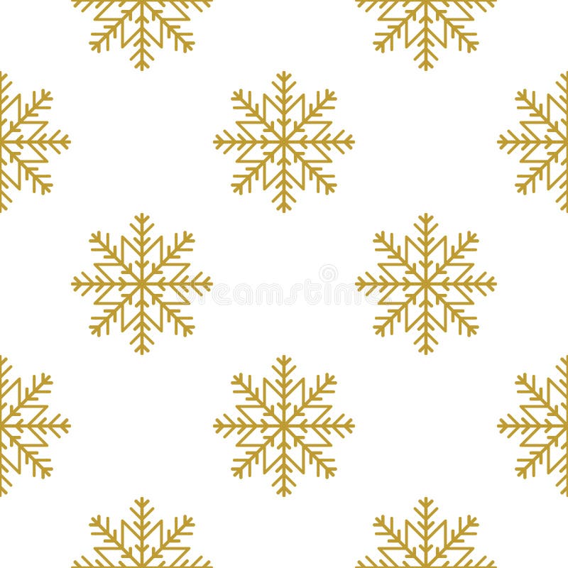 Golden Vintage Decor Seamless Pattern Stock Vector - Illustration of ...