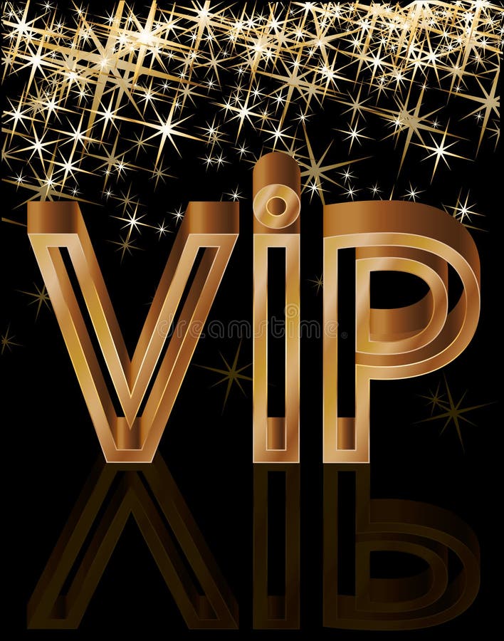 Golden VIP card stock vector. Illustration of cover, brilliance - 45014944