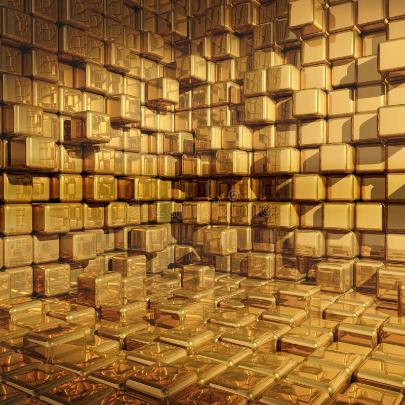 Golden wall stock illustration. Illustration of banking - 10571766