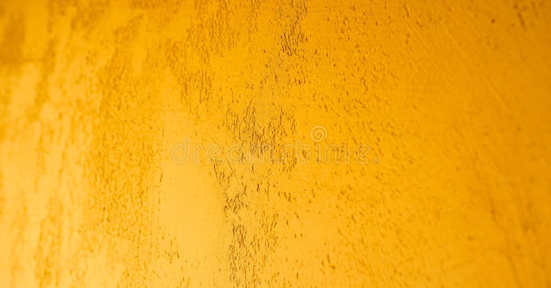 Golden Wall Plaster Close-up. Decorative Venetian Plaster Stock Image ...