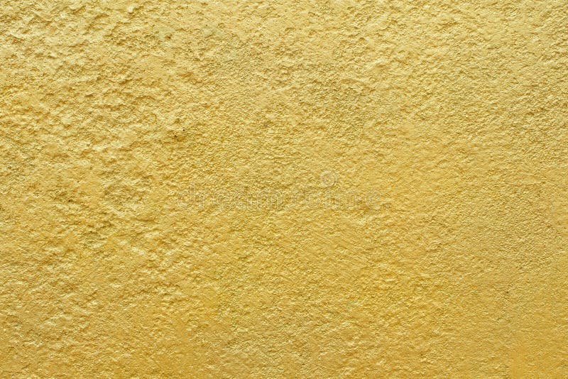 Golden Wall Texture or Background Stock Photo - Image of concrete ...