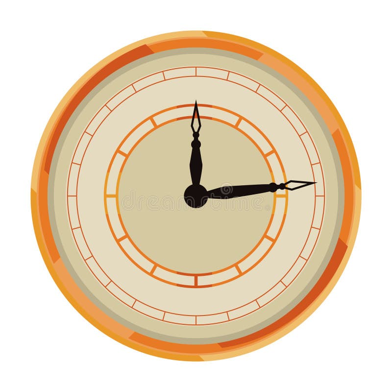 Golden Watch Illustration Icon Stock Vector - Illustration of isolated ...