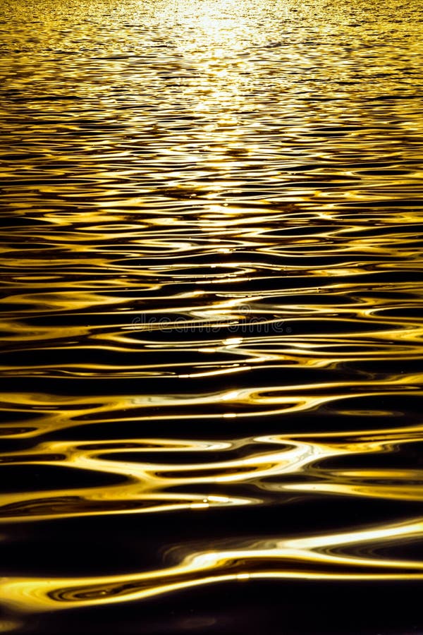 Golden water stock photo. Image of land, path, plan, minerals - 62900712