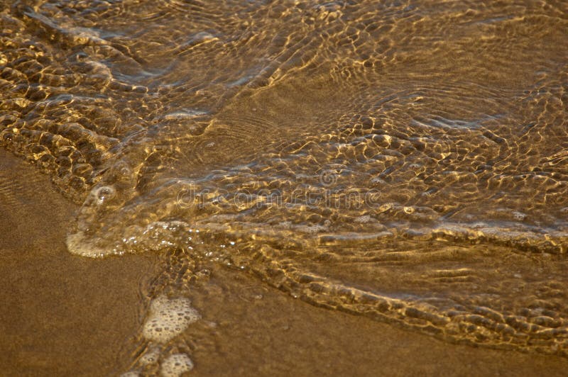 Golden Waves stock image. Image of currents, ocean, beauty - 27430137