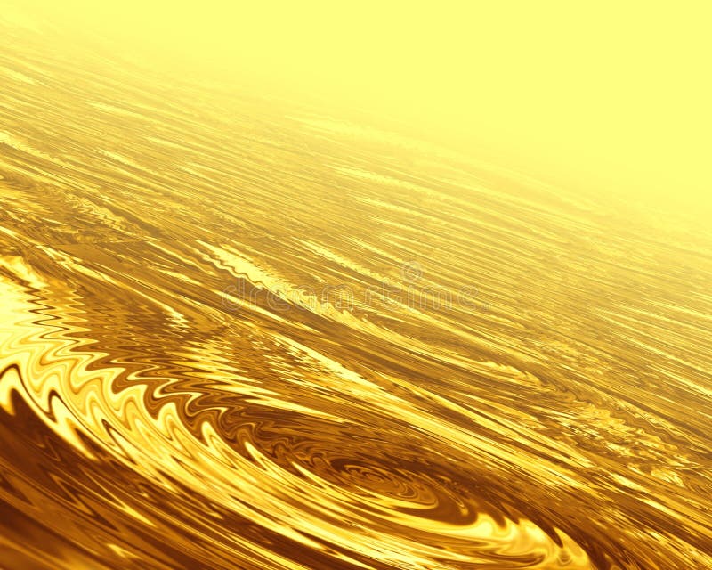 Golden waves stock illustration. Illustration of structural - 926223