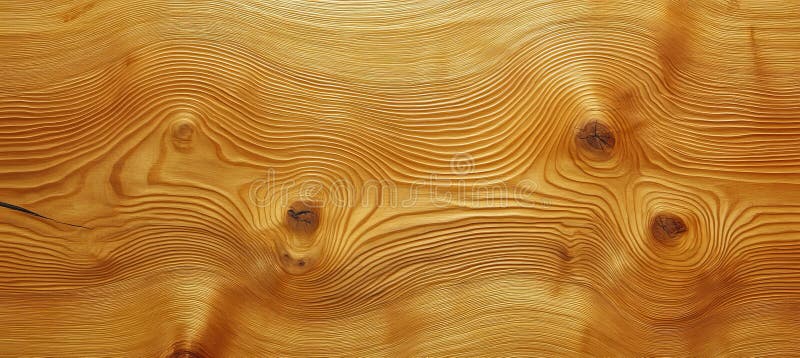 Golden Wavy Wood Texture with Defined Rings, Background for Woodworking ...