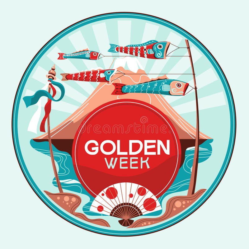 Japanese Golden Week Holiday with Koinobori Carp Streamers on Sky ...