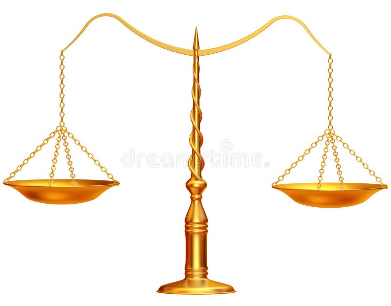 Scales of Justice stock vector. Illustration of judgment - 37876650