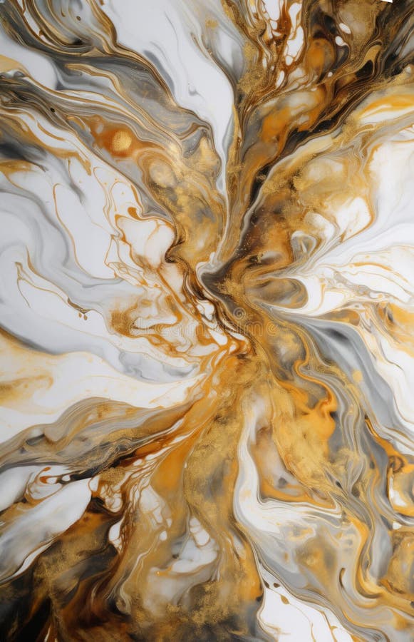 Golden-white Abstract Luxury Marble Texture. Art Creative Marble ...
