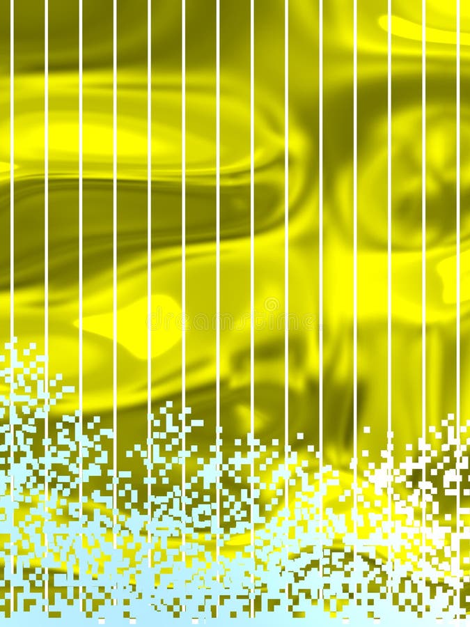 Golden and Whitel Stripes with White Pixels Stock Illustration ...