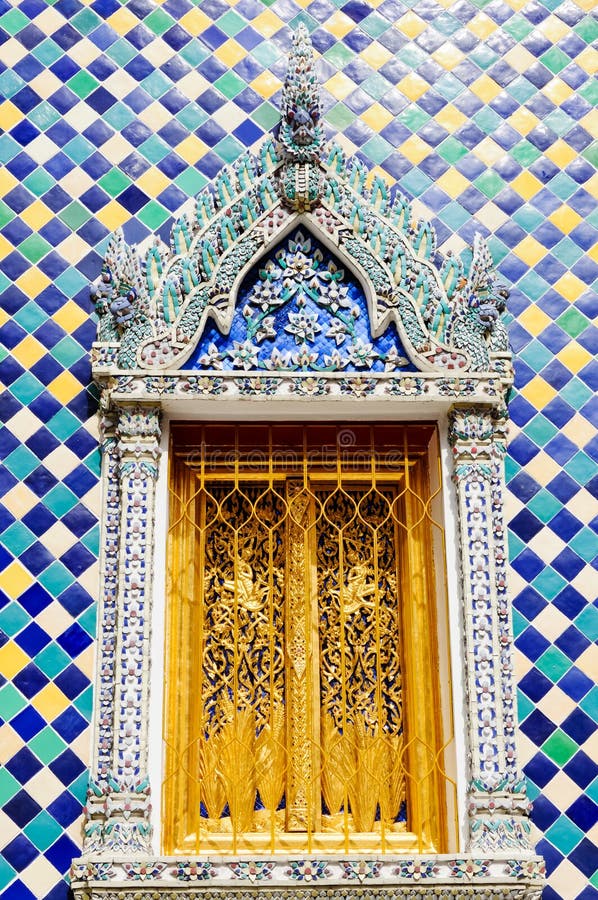 Golden window stock image. Image of national, architecture - 16488119