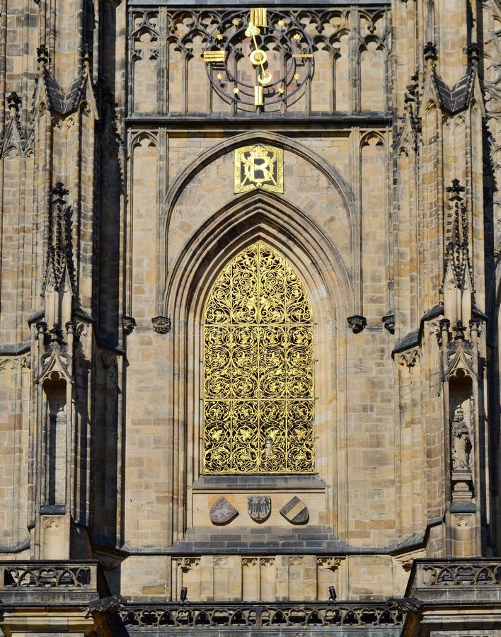 Golden window stock image. Image of area, cloud, republic - 38206355