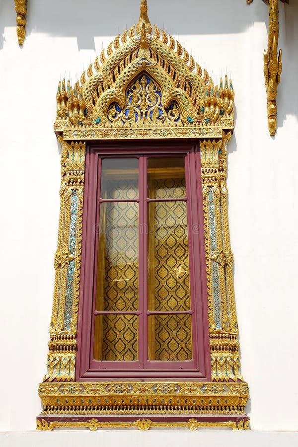 Golden windows ancient stock photo. Image of buddhism - 12151394