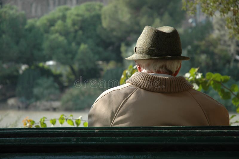 Golden years stock photo. Image of golden, sitting, outdoors - 2242956