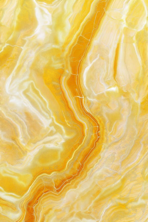 Yellow Marble Background
