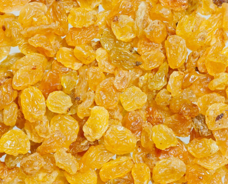 Golden Yellow Raisins stock image. Image of diet, shrivel - 21680603
