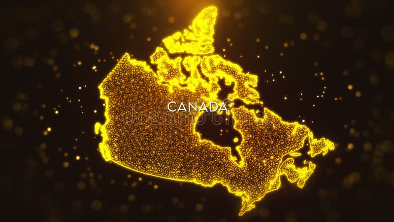 Golden Yellow Shiny Blurry Focus Wavy Glitter Sparkle Dust Particles of ...