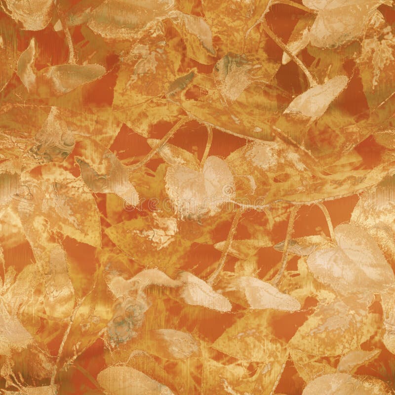 Golden Yellow Smooth Autumnal Soft Fall Pattern Stock Photo - Image of ...