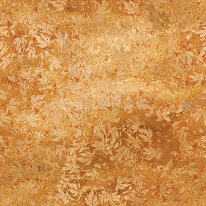 Golden Yellow Smooth Autumnal Soft Fall Pattern Stock Image - Image of ...