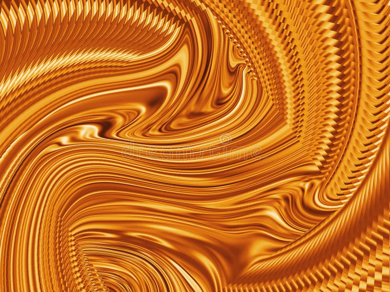 Golden Yellow Metallic Striped Metallic Stock Illustration ...