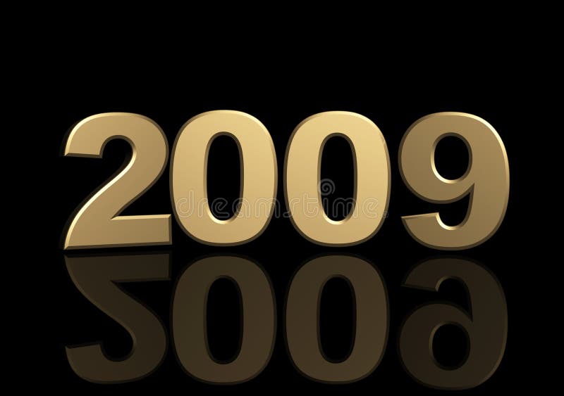 Neue 2009-Jahr-Zahlen Mit Kugel Stock Abbildung - Illustration von ...
