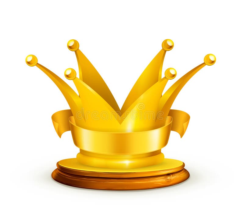 Goldene Krone Stock Illustrationen, Vektoren, & Kliparts - 5,787 Stock ...